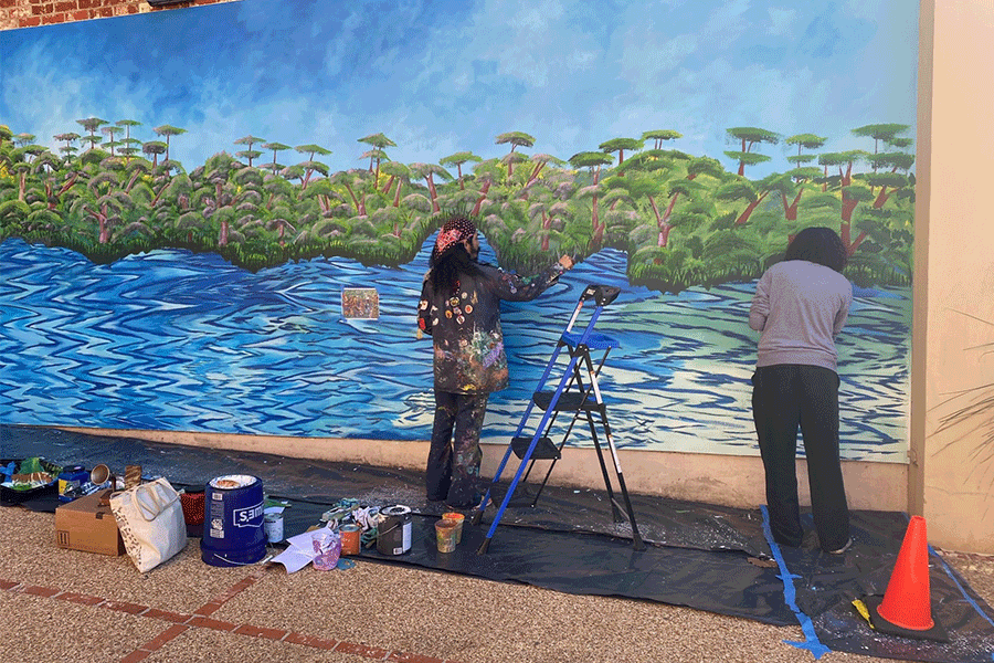 Visiting Artists Creating Murals That Mesh Cultures of New Orleans and ...